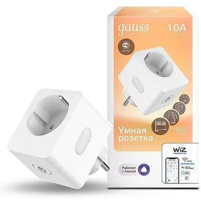Умная розетка GAUSS SP-10A | Pepper